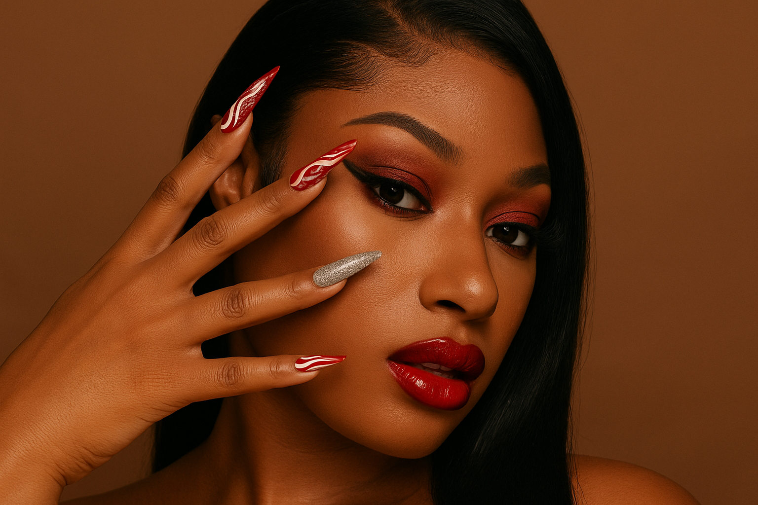 Megan Thee Stallion Nails: Hot Press-On Nail Ideas to Try – BTArtbox Nails