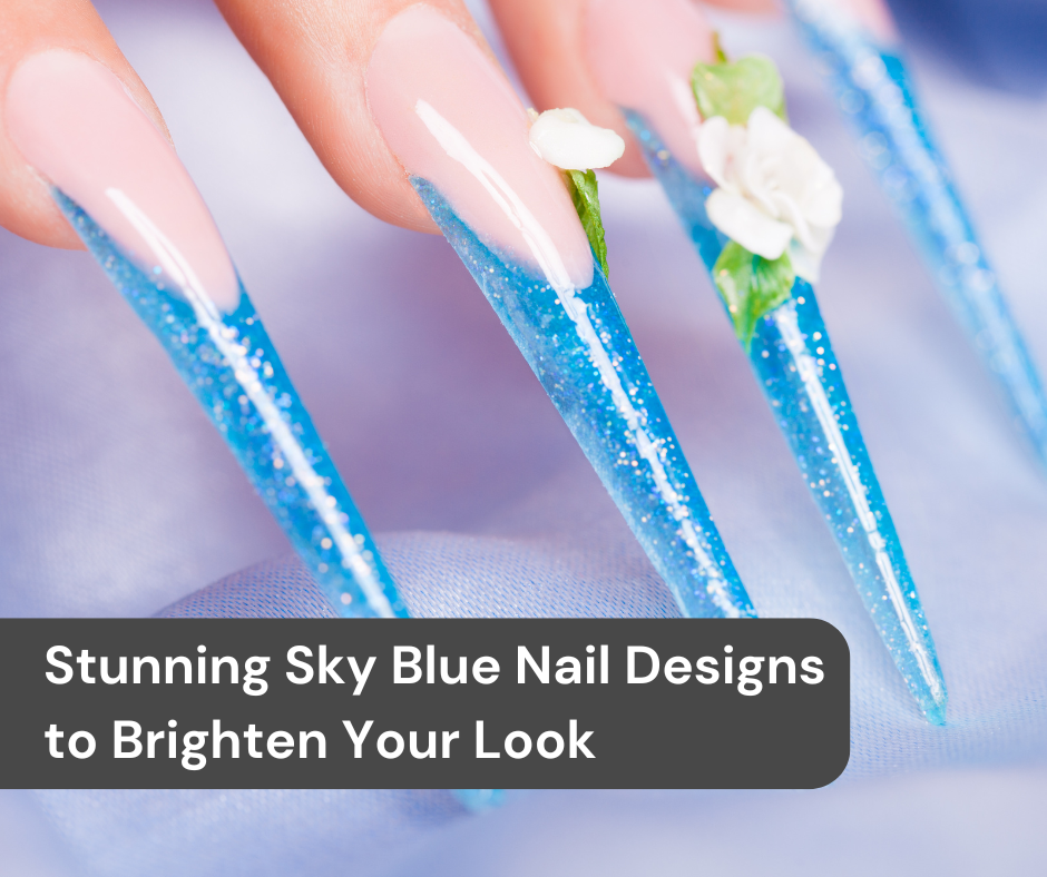 7 Stunning Sky Blue Nail Designs to Brighten Your Look – BTArtbox Nails
