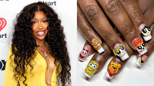 SZA Nails: Stunning Nail Designs That Broke the Internet – BTArtbox Nails