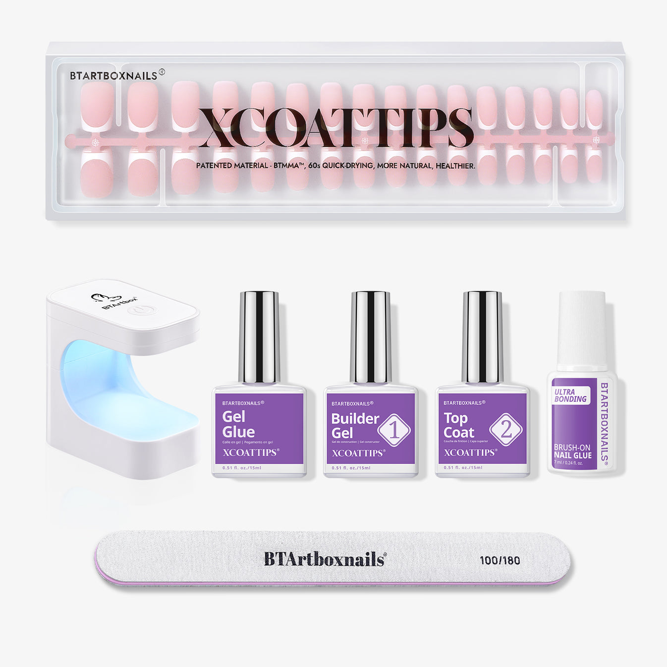 Best Press On Nails for Flat Nail Beds & Tips – BTArtbox Nails