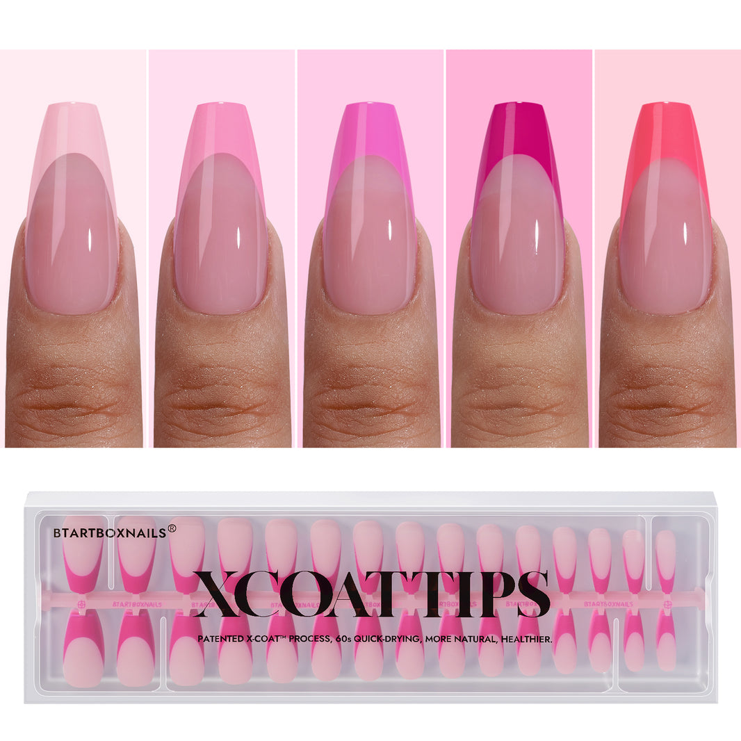 Mystic Ruby Almond Press On Nails – BTArtbox Nails