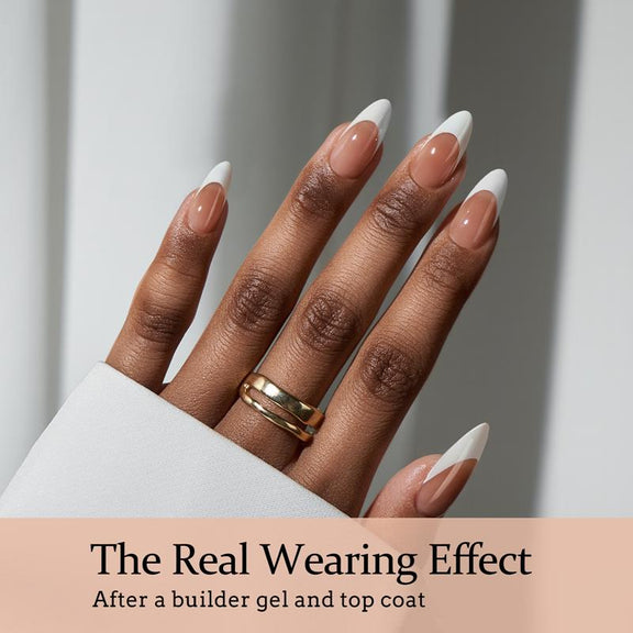 French X-Coat Tips® – Mittlere Mandel – BTArtbox Nails