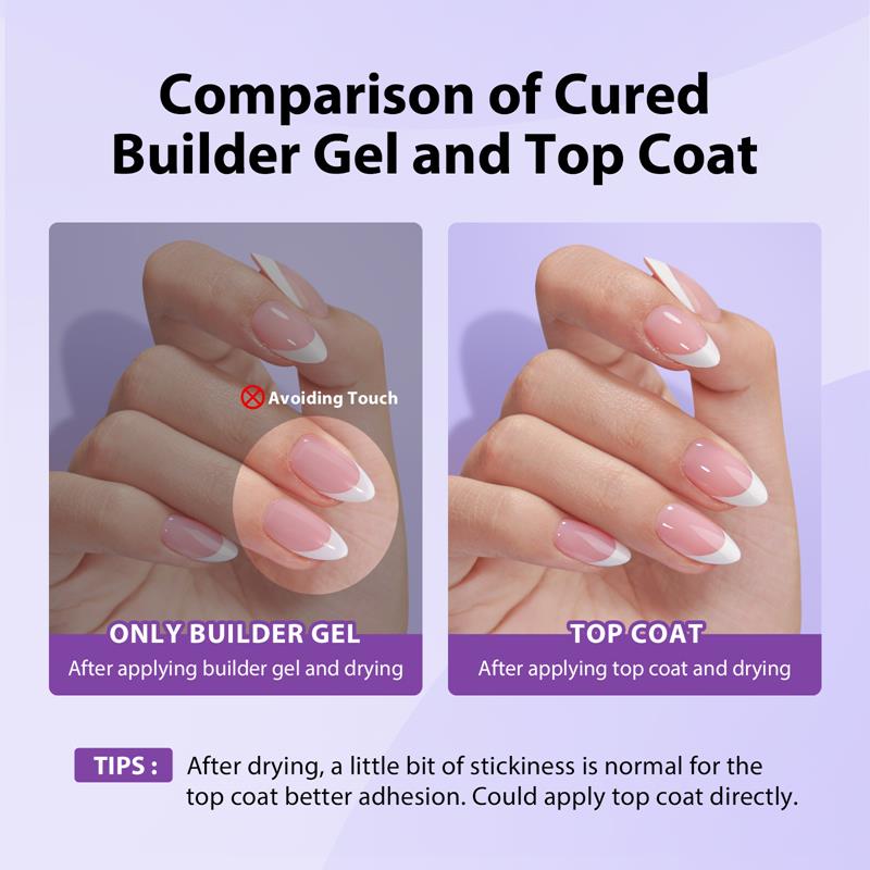 XCOATTIPS® Protecting Duo - Builder Gel + Top Coat – BTArtbox Nails