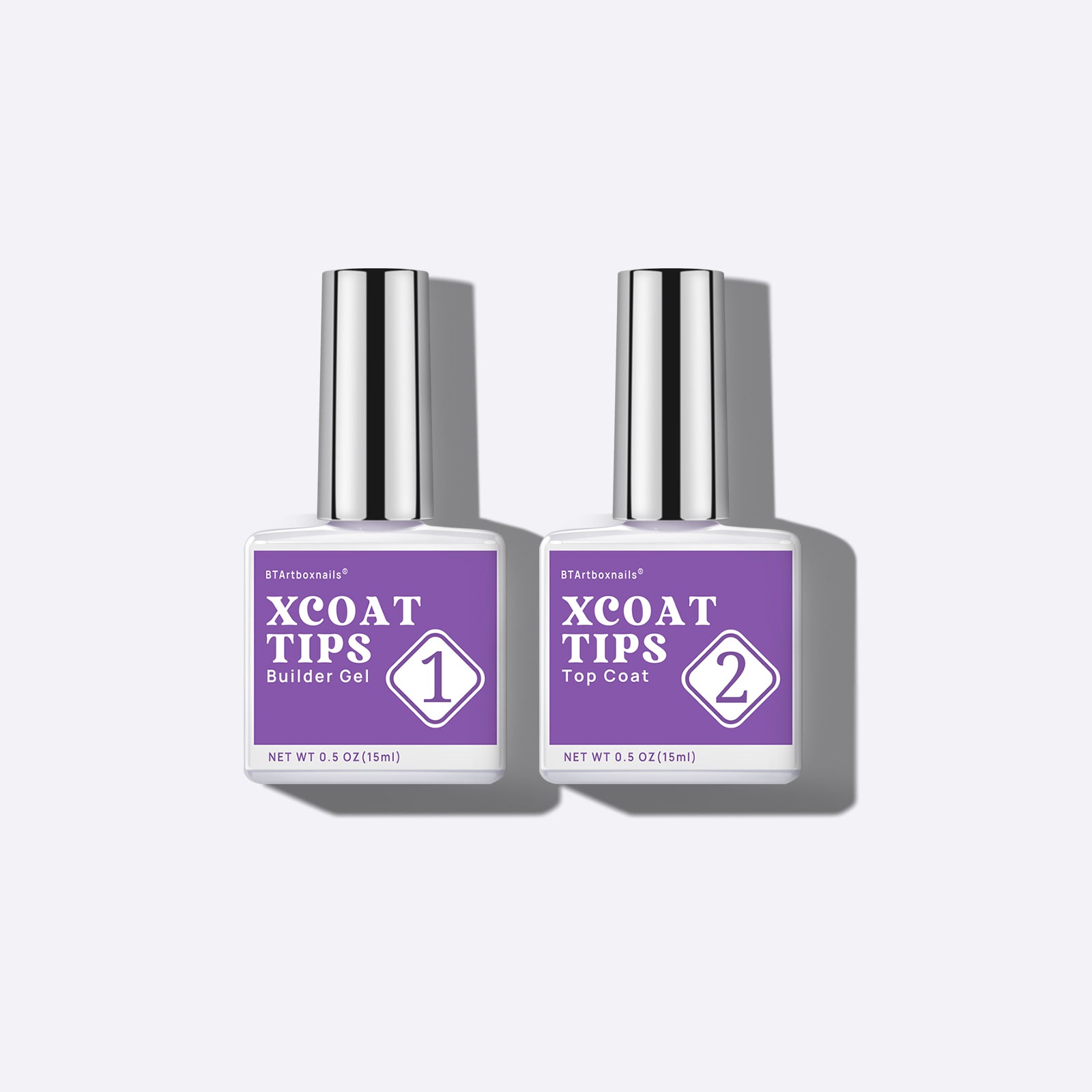 XCOATTIPS® Protecting Duo - Builder Gel (Enhanced) + Top Coat ...